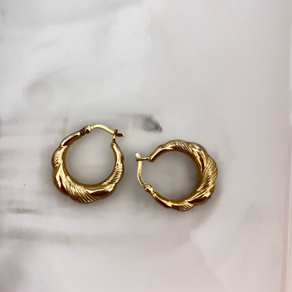 Jewelry | Vintage Gold Hoops | Poshmark
